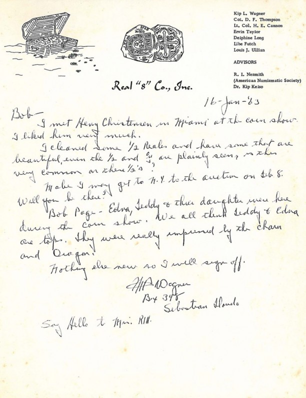 History of the Real Eight Company Through Documents and Letters - 1715 ...